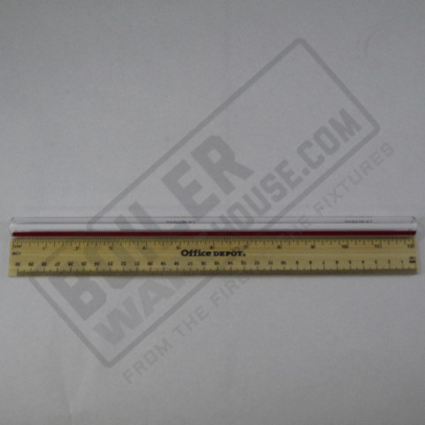 3/4 X 12" Red Line Sight Glass (EA) | Products | BoilerWAREhouse
