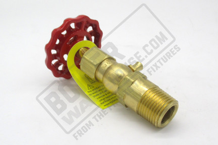 United Brass 1/2" Tricock 250 WSP @ 406°F Max | Products | BoilerWAREhouse